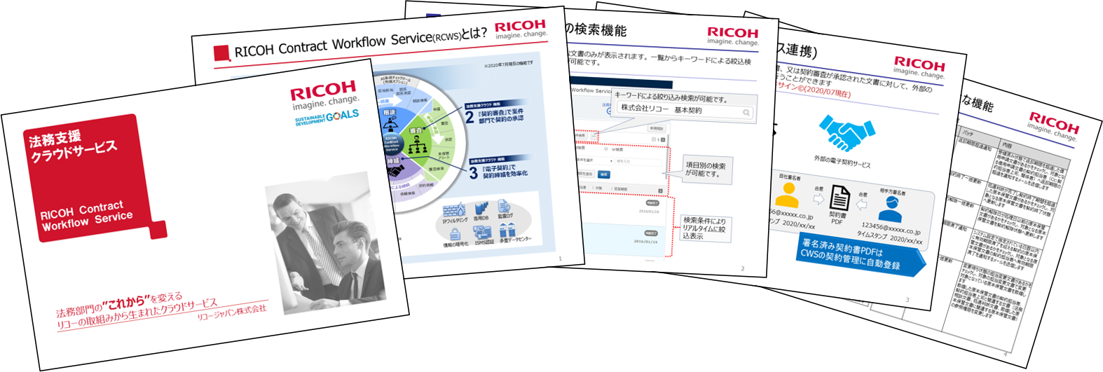 ＜サービス紹介資料ダウンロード＞RICOH Contract Workflow Service 導入検討ガイド